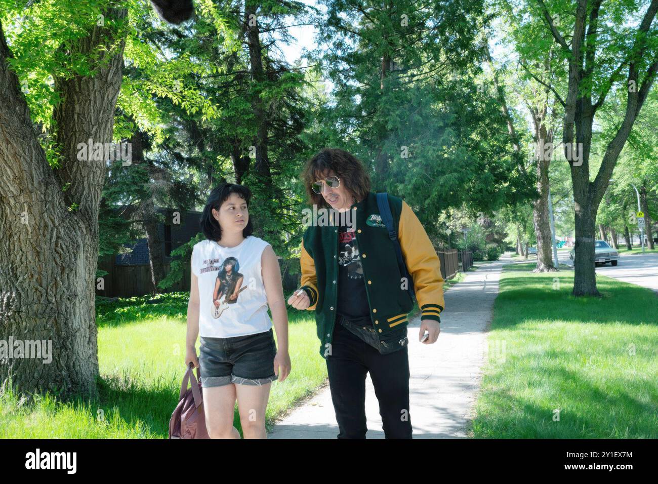 DEANER '89, from left: Star Slade, Paul Spence, 2024. ph: Alan Fraser ...