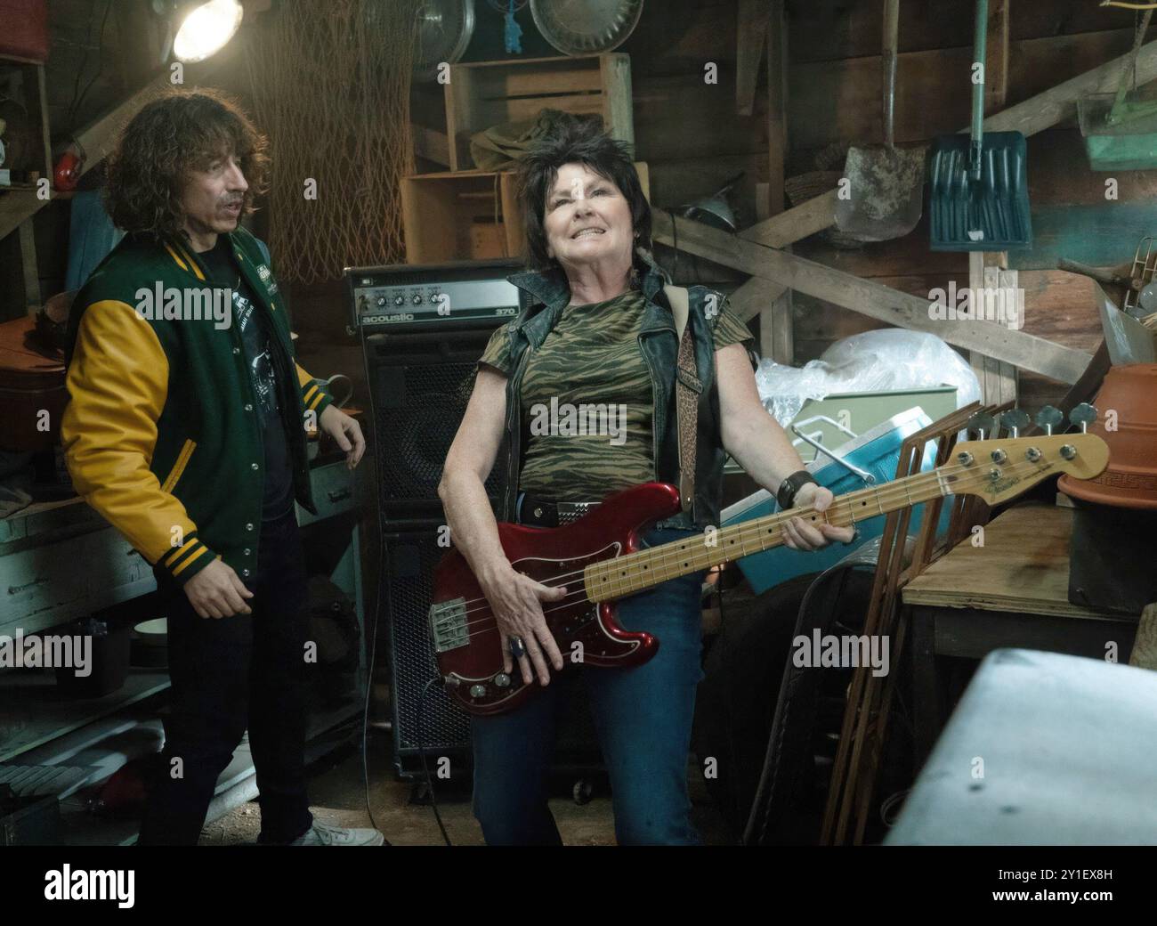 DEANER '89, from left: Paul Spence, Mary Walsh, 2024. ph: Alan Fraser ...