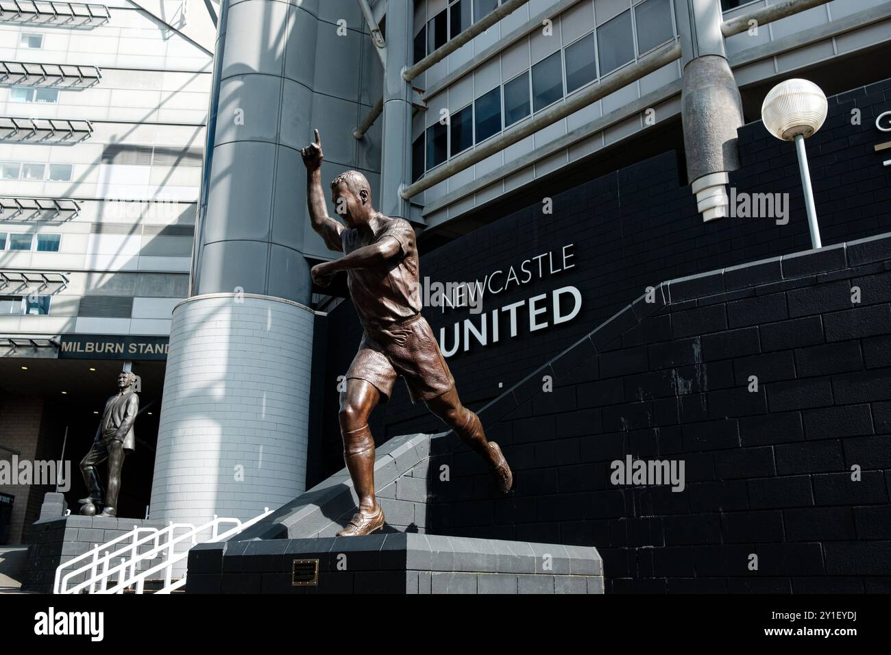 Newcastle UK: 8th June 2024: St James Park NUFC Alan Shearer Bronze ...