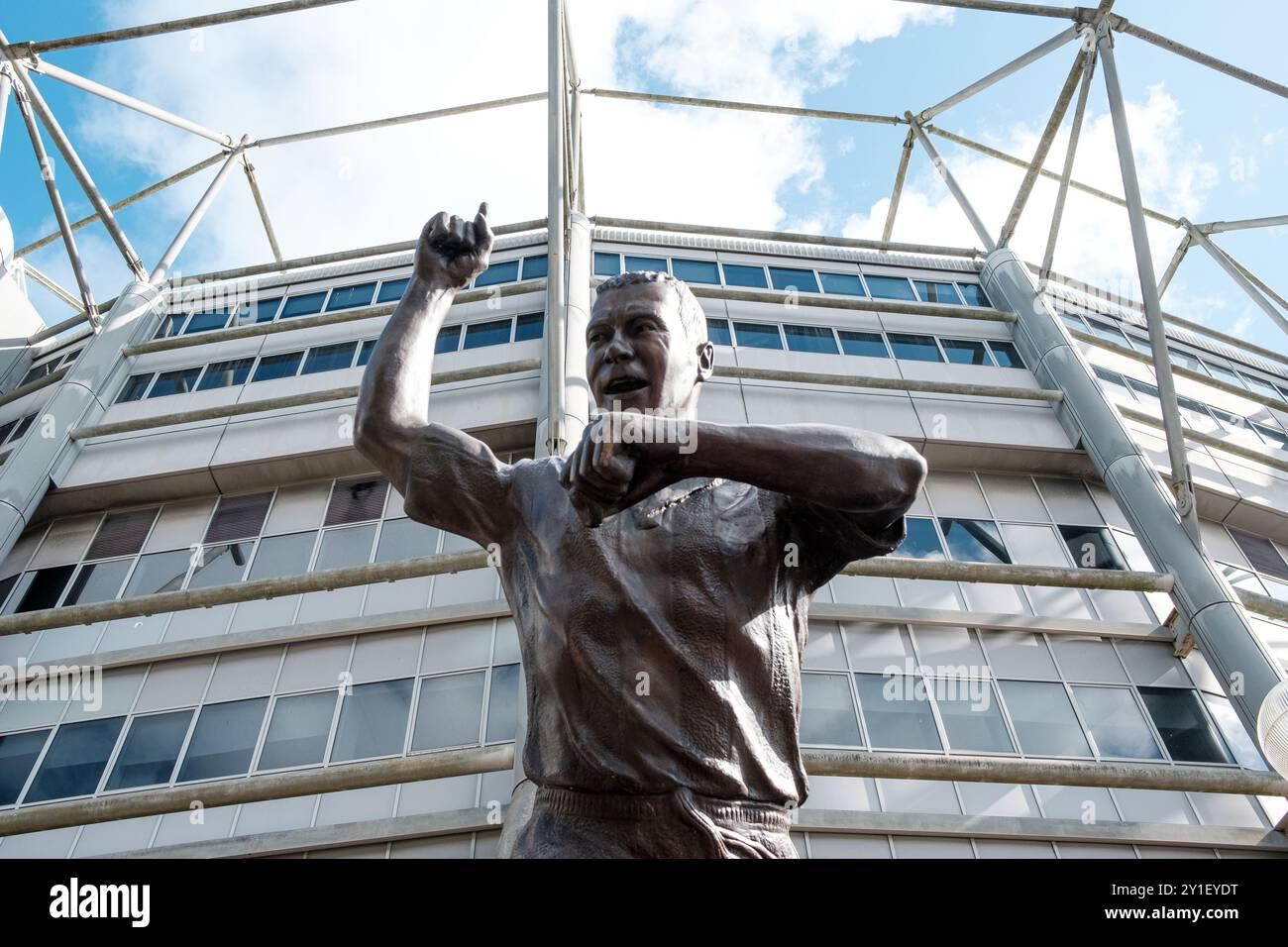 Newcastle UK: 8th June 2024: St James Park NUFC Alan Shearer Bronze ...