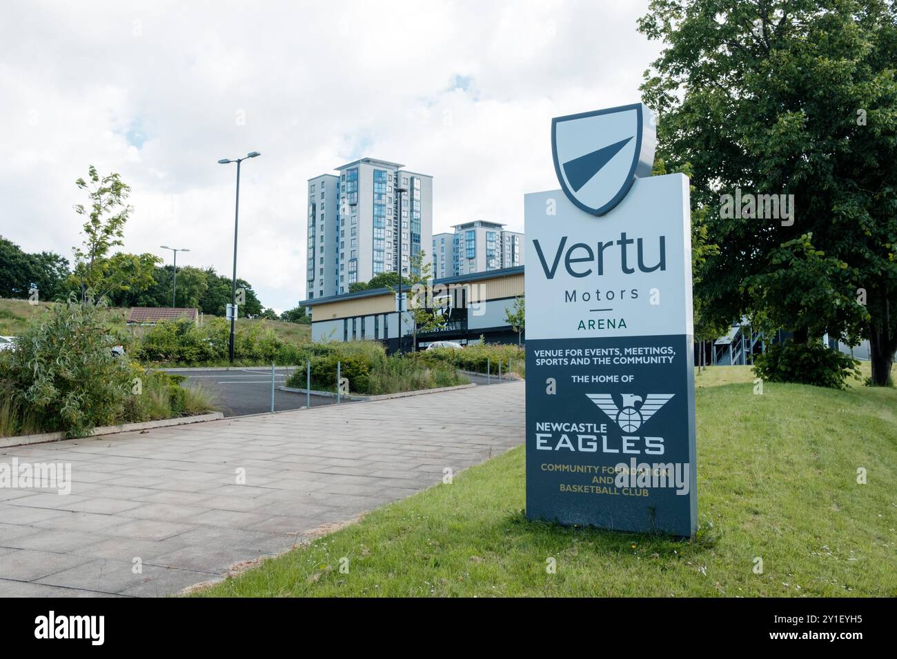 Newcastle UK: 8th June 2024: Newcastle Eagles basketball Stadium ...