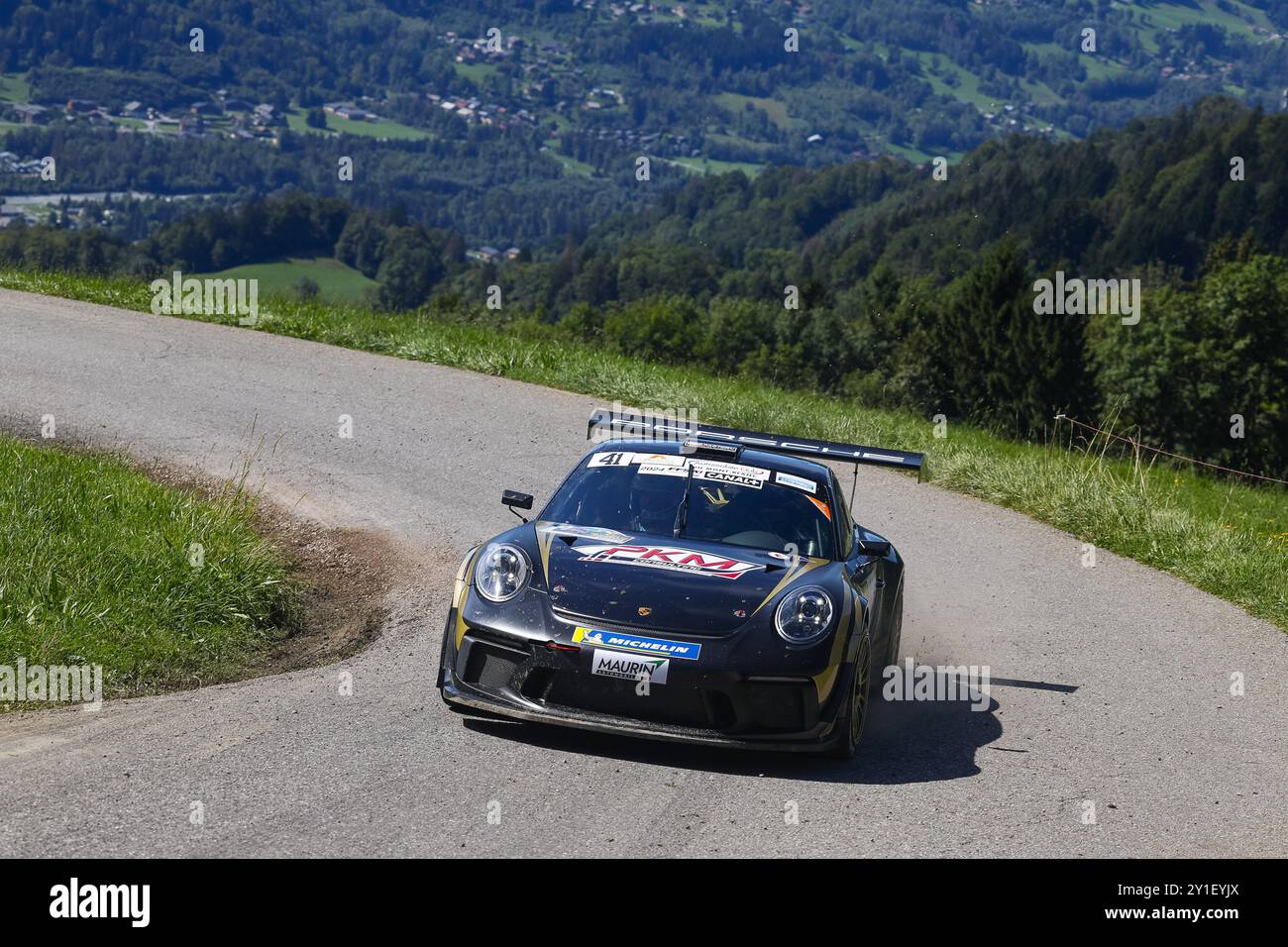 41 LEDOGAR Come, BOUCHET Yoann, Porsche 991.2 GT+, action during the ...