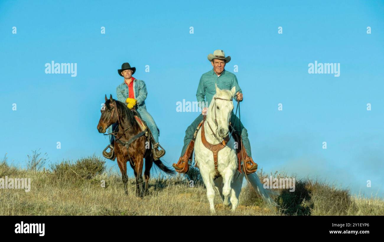 REAGAN, Trevor Donovan as John Barletta, Dennis Quaid, as Ronald Reagan ...