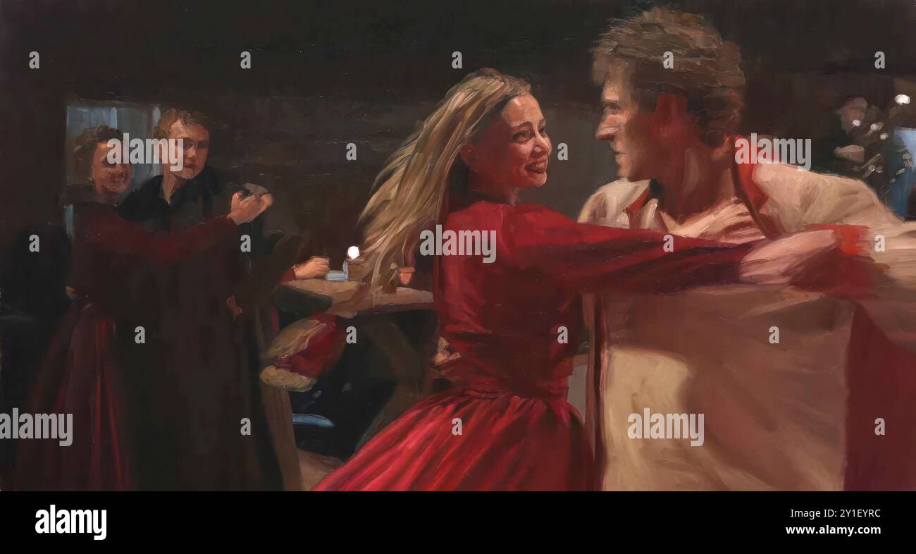 THE PEASANTS, (aka CHLOPI), from left: Kamila Urzedowska, Robert ...