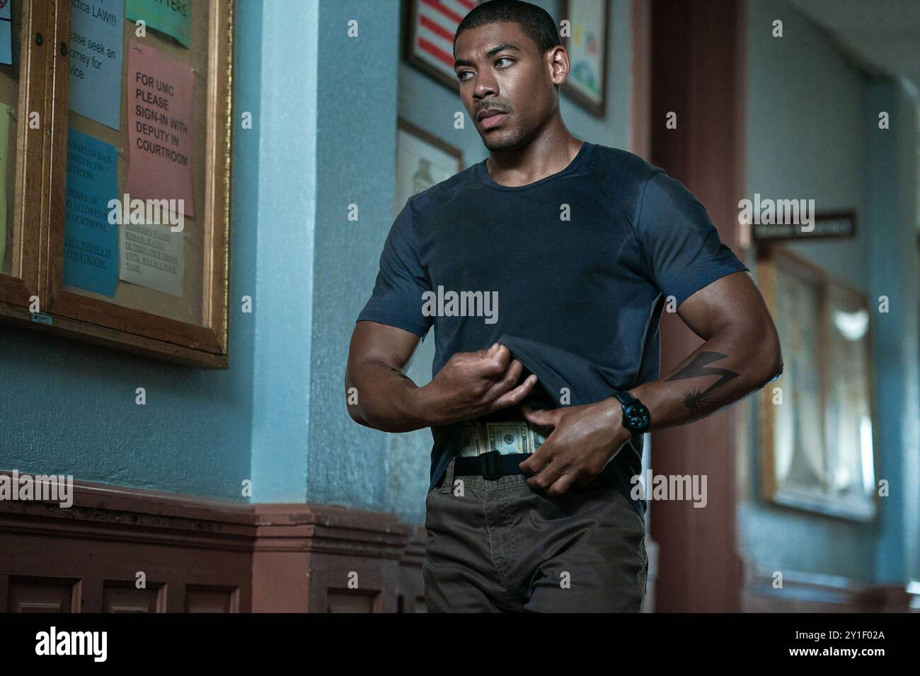 REBEL RIDGE, Aaron Pierre, 2024. ph: Allyson Riggs / © Netflix ...