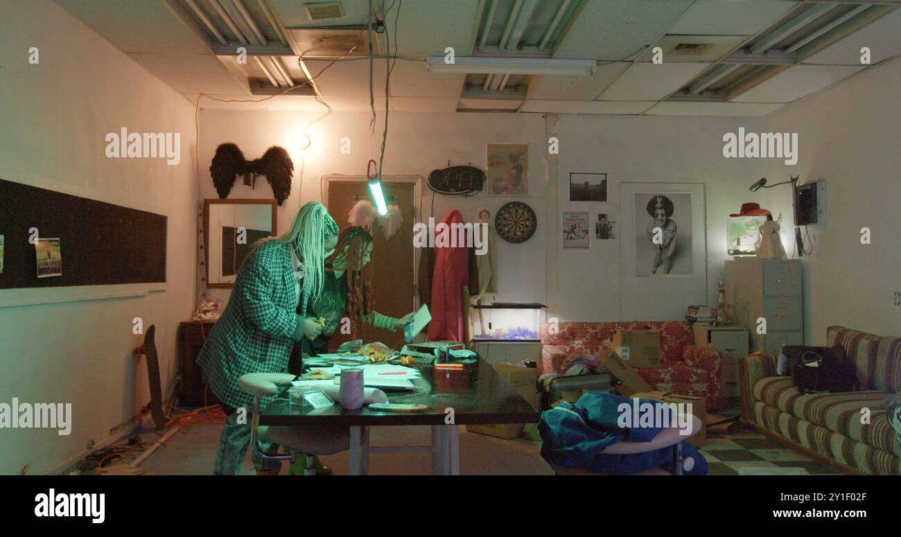 SEEKING MAVIS BEACON, from left: Olivia McKayla Ross, Jazmin Jones ...