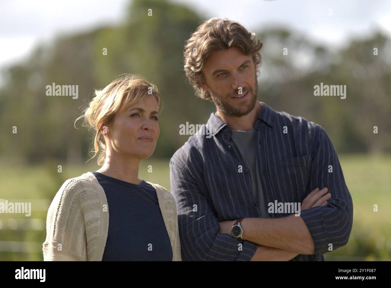 TAKE MY HAND, from left: Radha Mitchell, Adam Demos, 2024. © Blue Fox ...