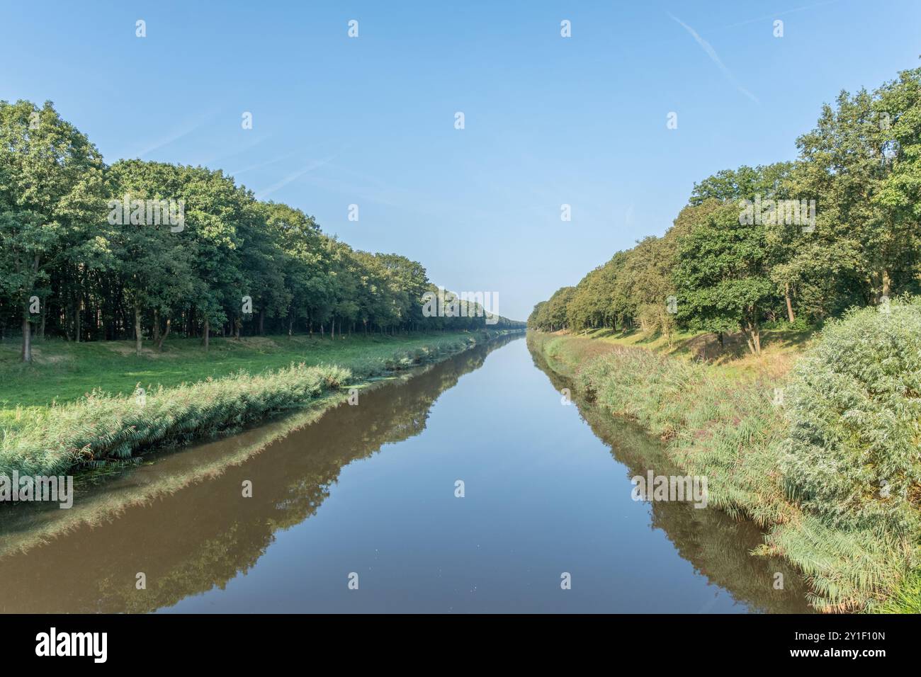 Straight drainage channel hi-res stock photography and images - Alamy