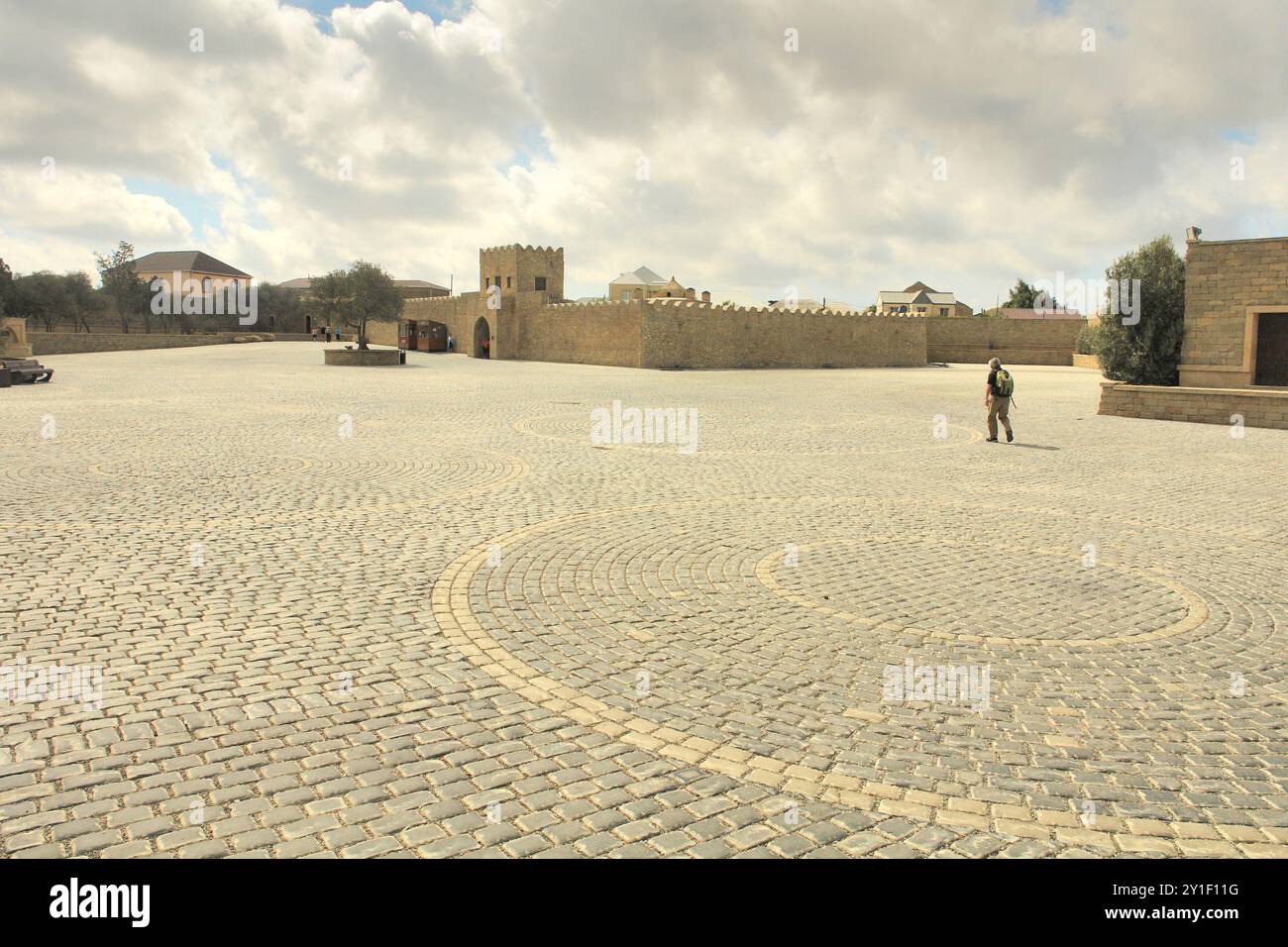 The Baku Ateshgah "Fire Temple of Baku" in Baku, Azerbaijan Stock Photo ...