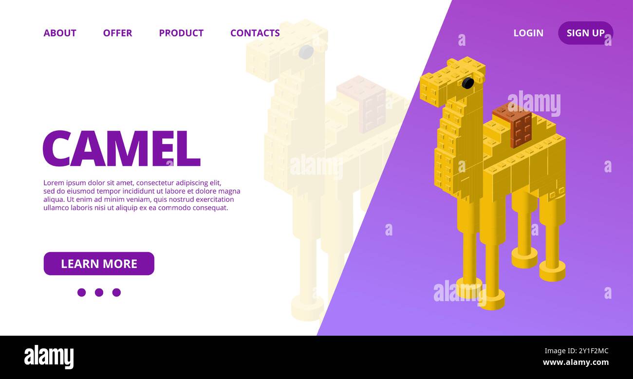 Cube camel hi-res stock photography and images - Alamy