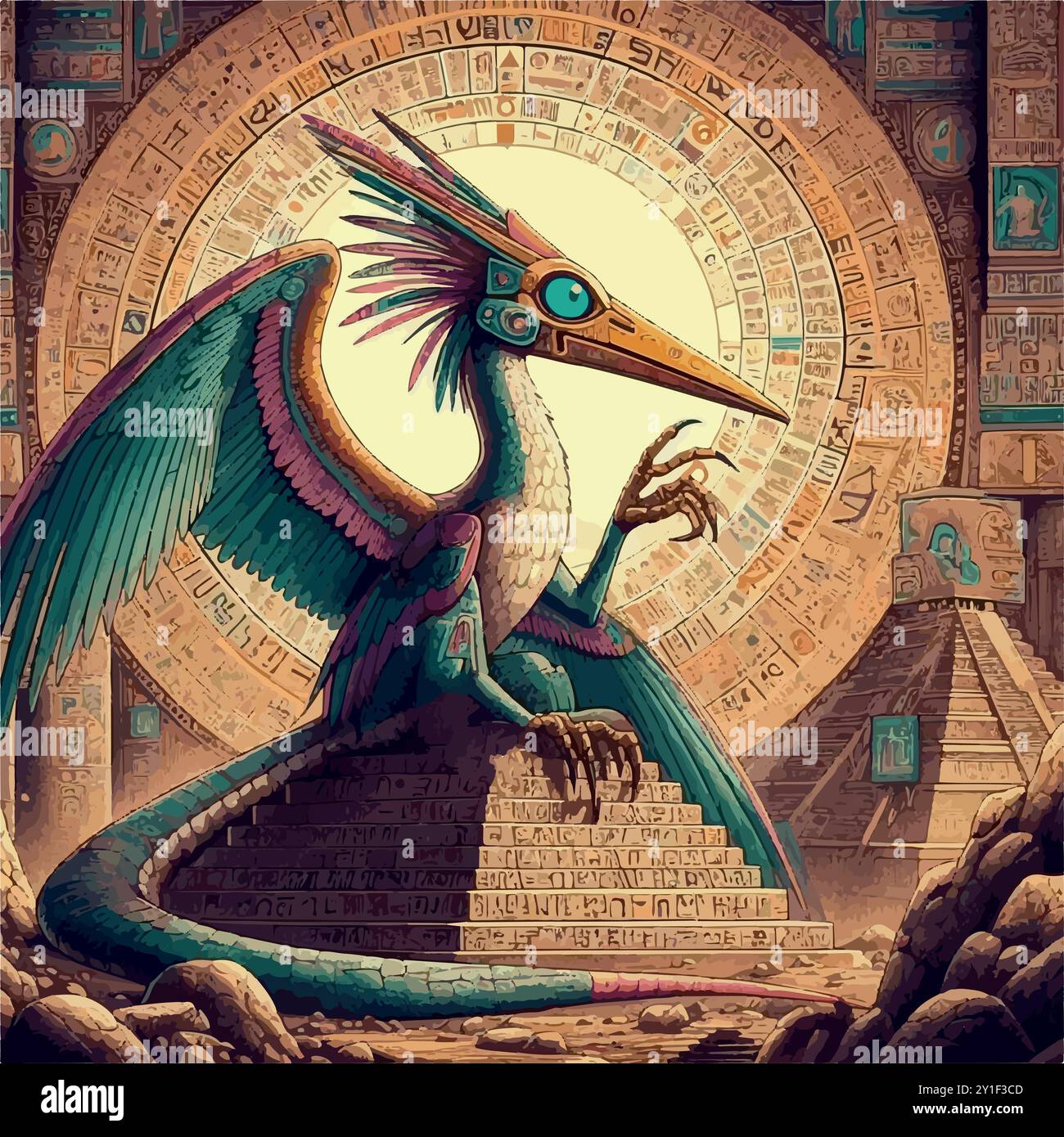 Quetzalcoatlus: Exploring the Apex Predator of Prehistoric Skies Stock ...