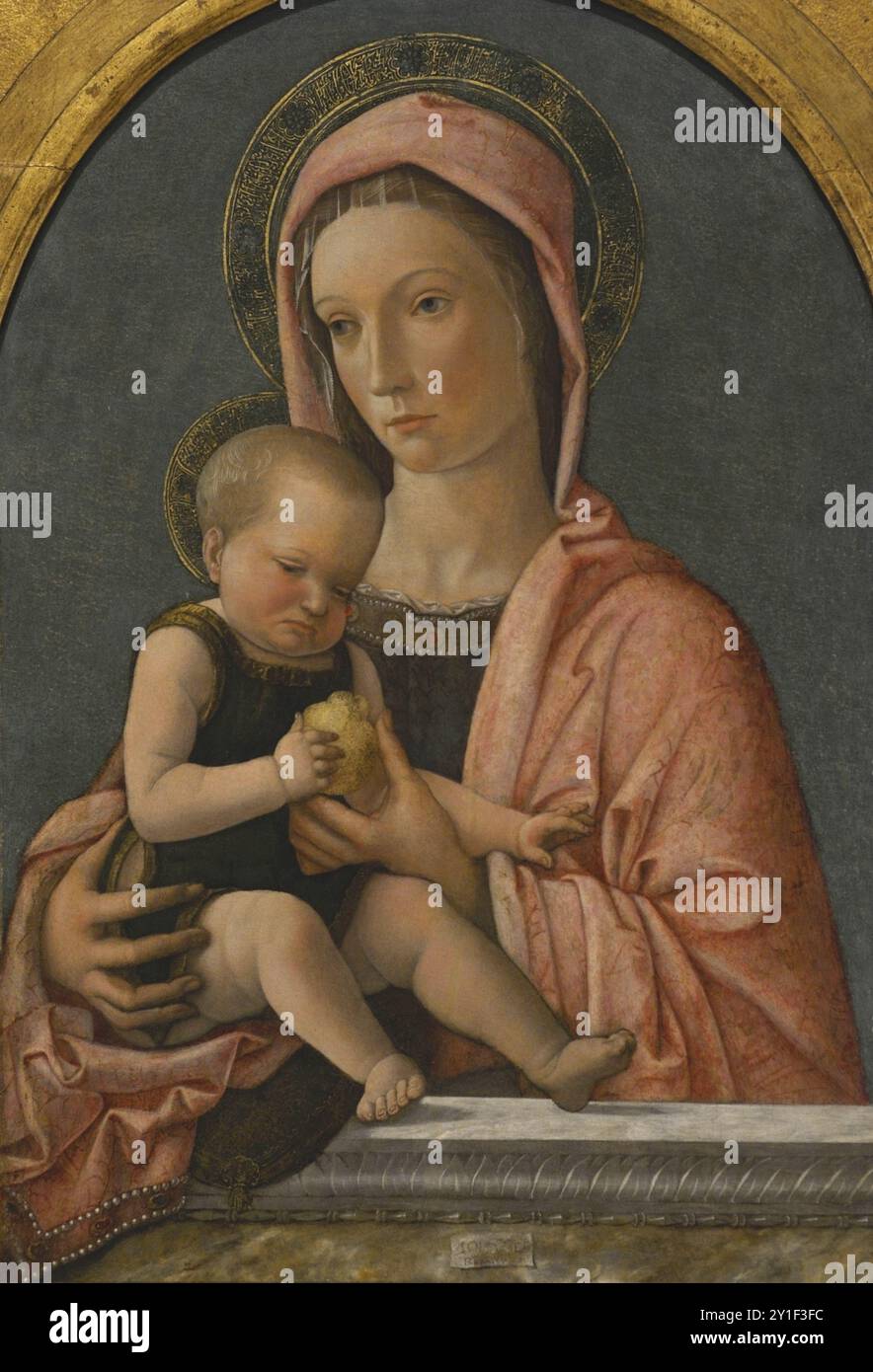 Giovanni Bellini (1432-1516). Italian painter. Madonna and Child, 1460 ...