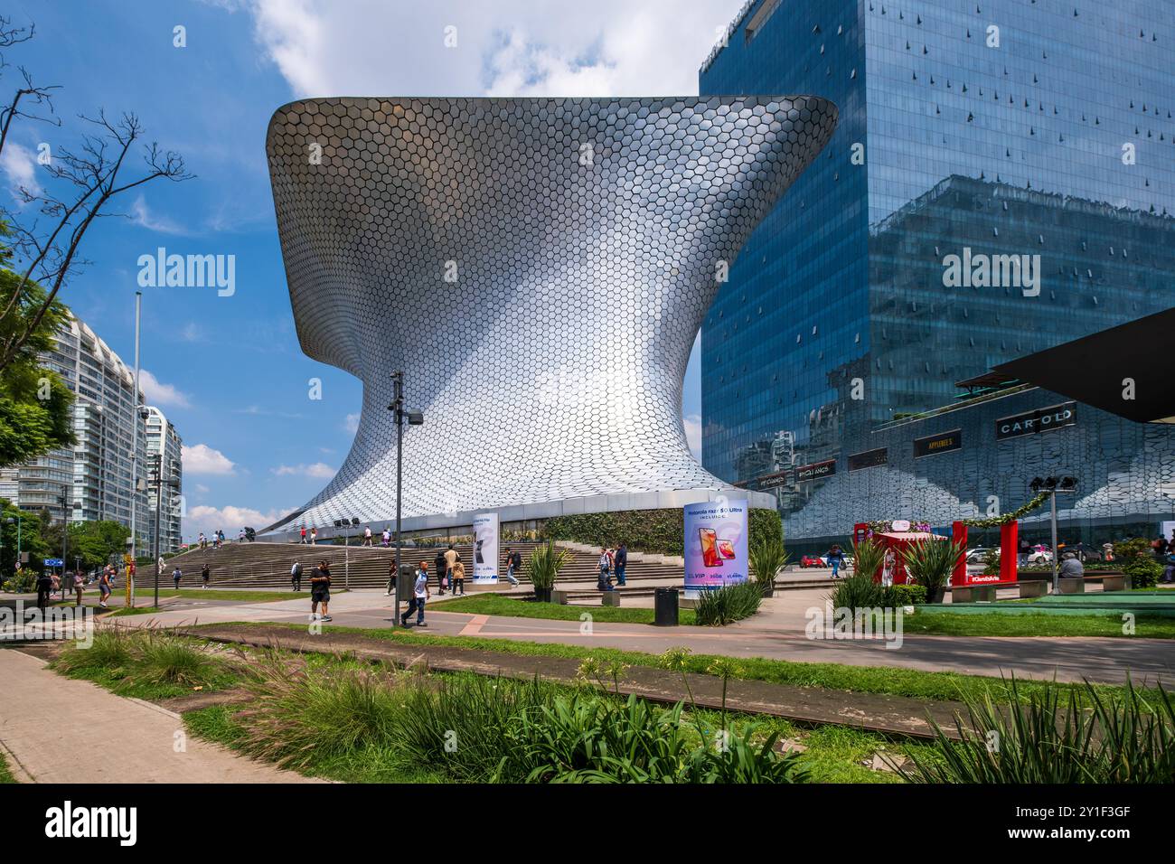 The Soumaya Museum in Mexico City Stock Photo - Alamy