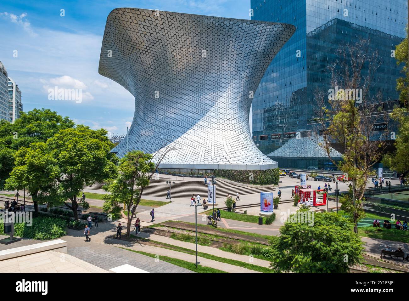 The Soumaya Museum in Mexico City Stock Photo - Alamy