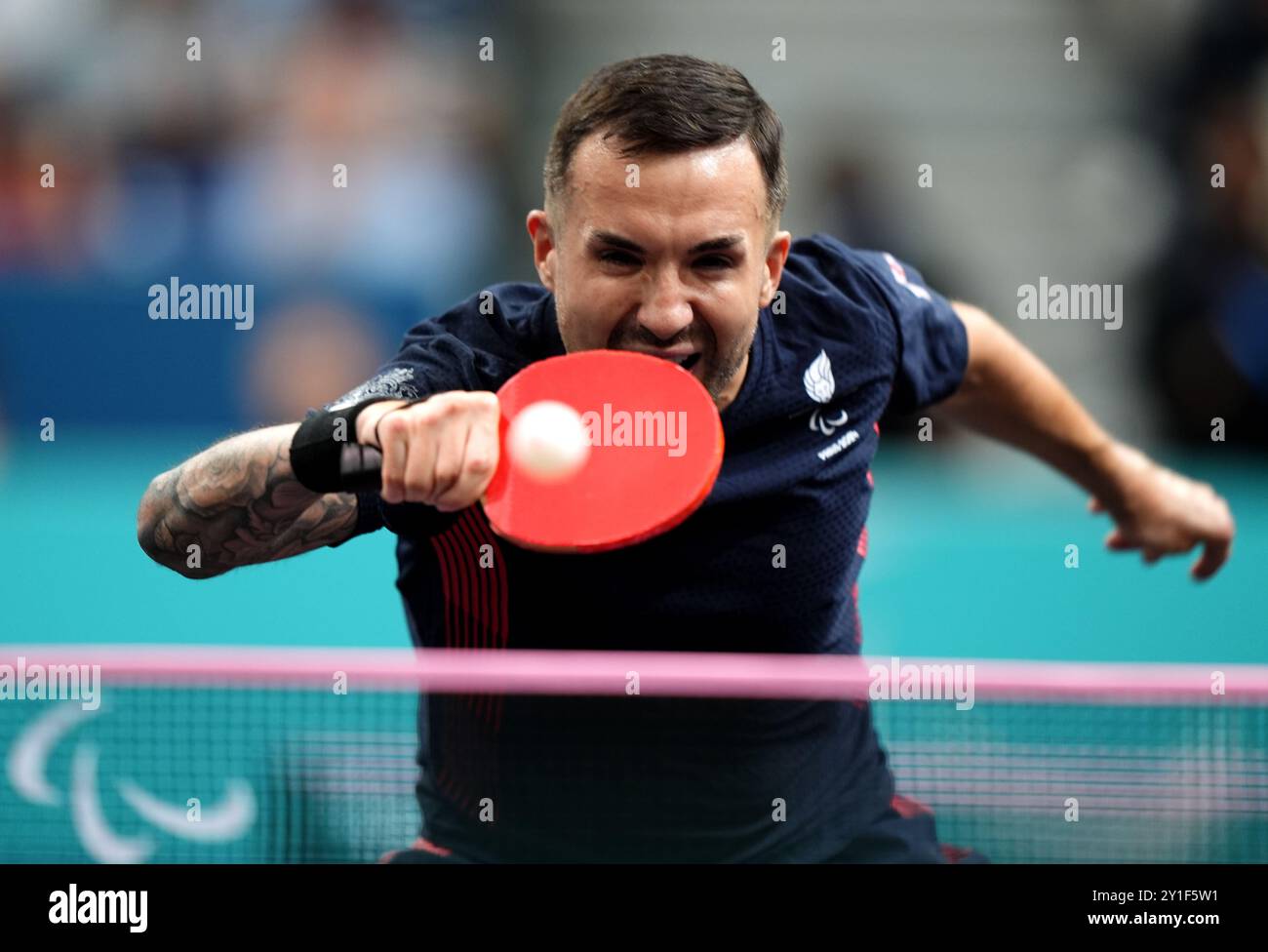 Great Britain's Will Bayley during the Men's Singles - MS7 - Gold Medal ...