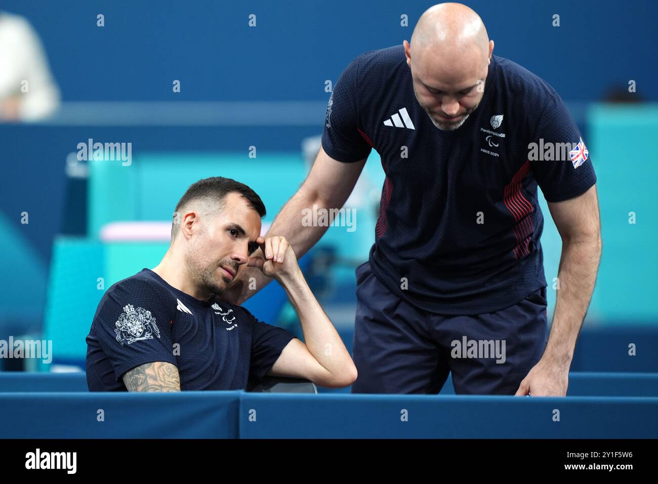 Great Britain's Will Bayley after the Men's Singles - MS7 - Gold Medal ...