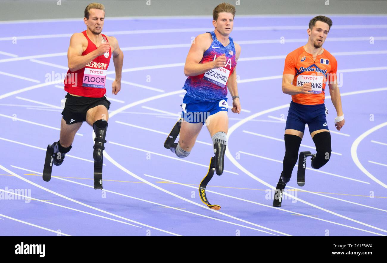 Paris, France. 06th Sep, 2024. Paralympics, Paris 2024, athletics ...