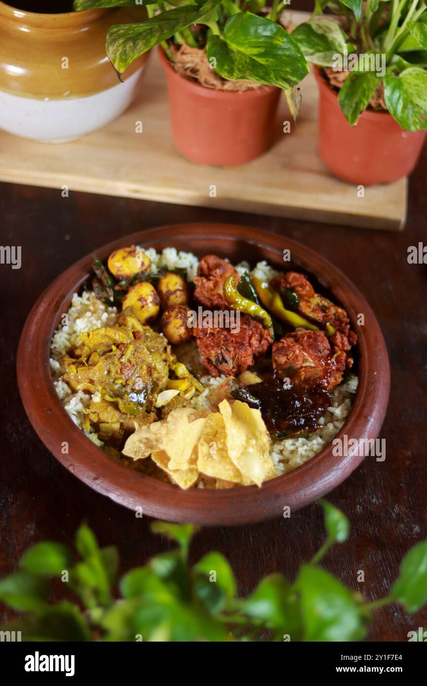 Kerala style meals hi-res stock photography and images - Alamy