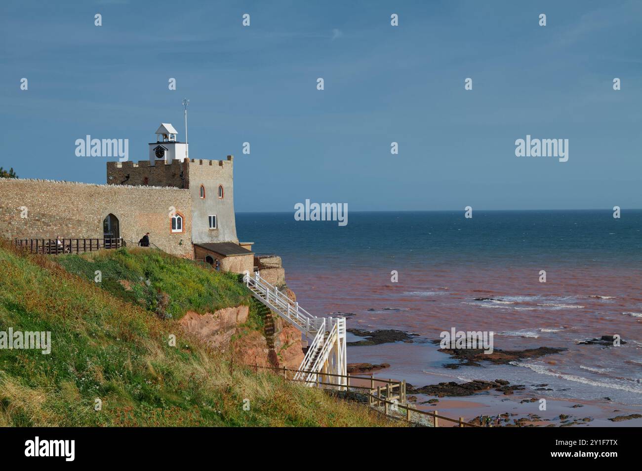 View Of The Sea,Clock Tower,Castle And Connaught Gardens From Peak Hill ...