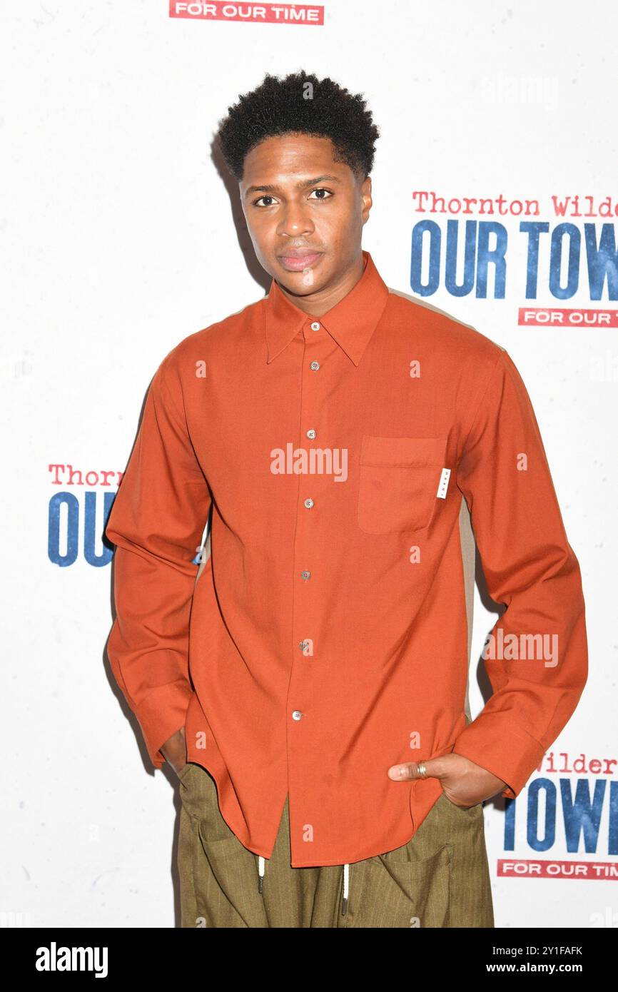 Ephraim Sykes Photo Call for THORNTON WILDER s OUR TOWN Photo Op, The ...