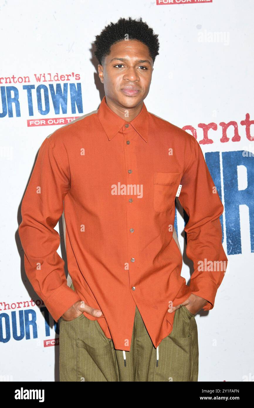 Ephraim Sykes Photo Call for THORNTON WILDER s OUR TOWN Photo Op, The ...