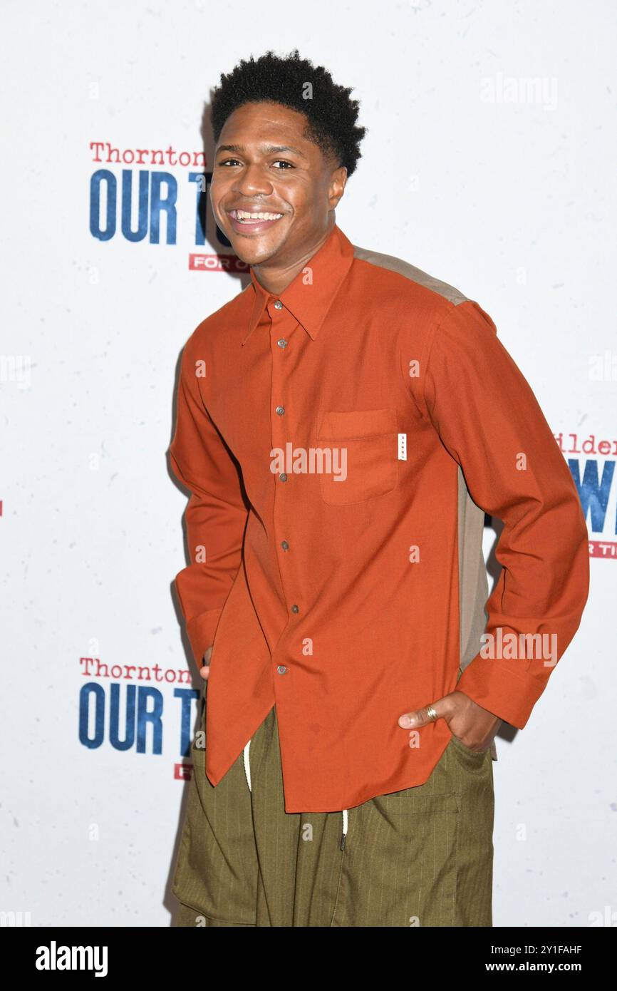 Ephraim Sykes Photo Call for THORNTON WILDER s OUR TOWN Photo Op, The Algonquin Hotel Oak Room ...