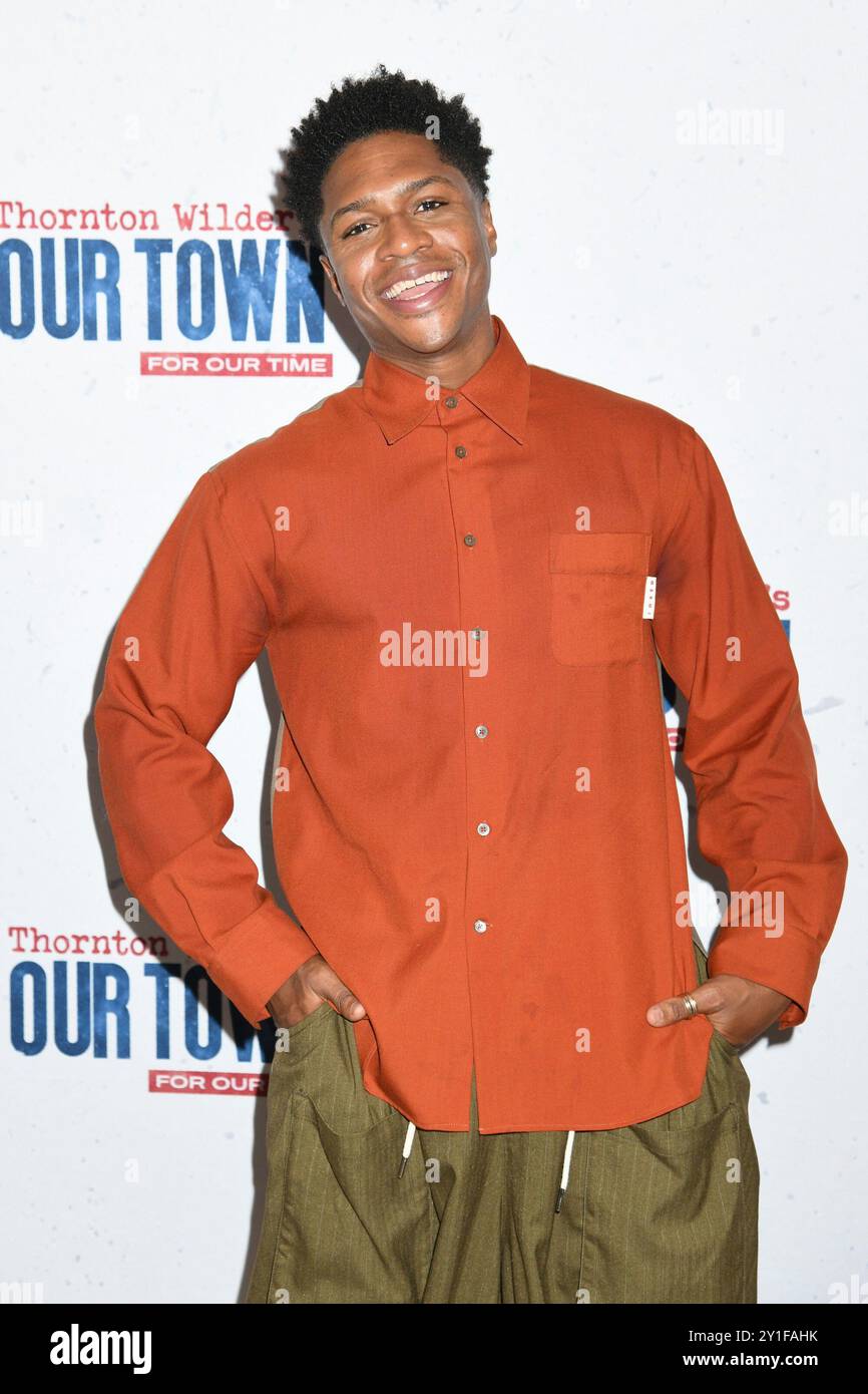 Ephraim Sykes Photo Call for THORNTON WILDER s OUR TOWN Photo Op, The ...