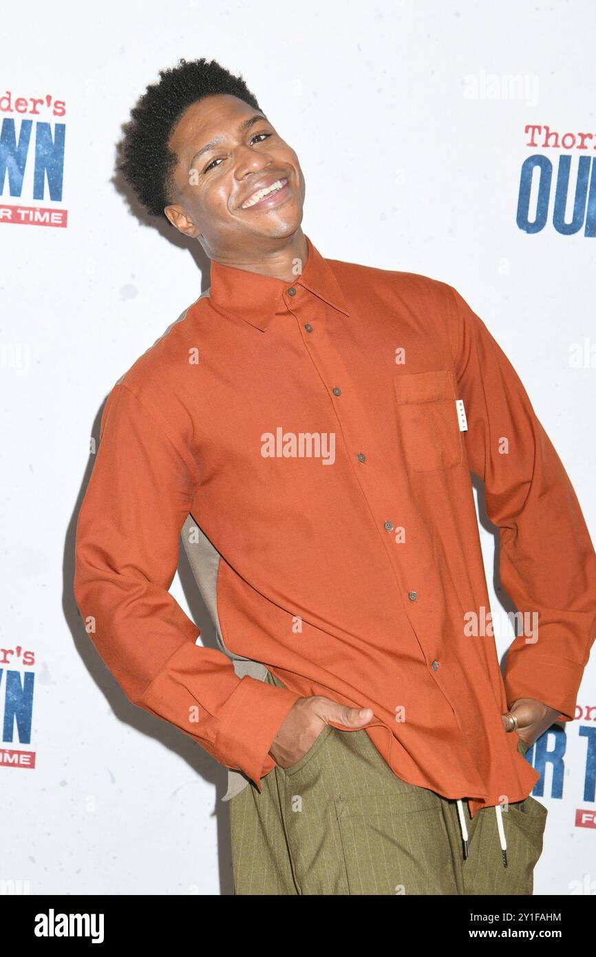 Ephraim Sykes Photo Call for THORNTON WILDER s OUR TOWN Photo Op, The ...