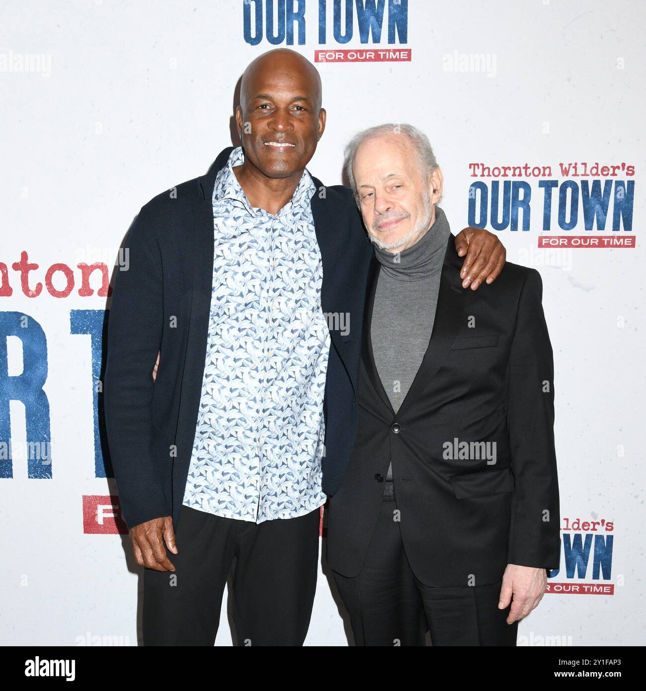 Kenny Leon, Jeffrey Richards Photo Call for THORNTON WILDER s OUR TOWN Photo Op, The Algonquin ...
