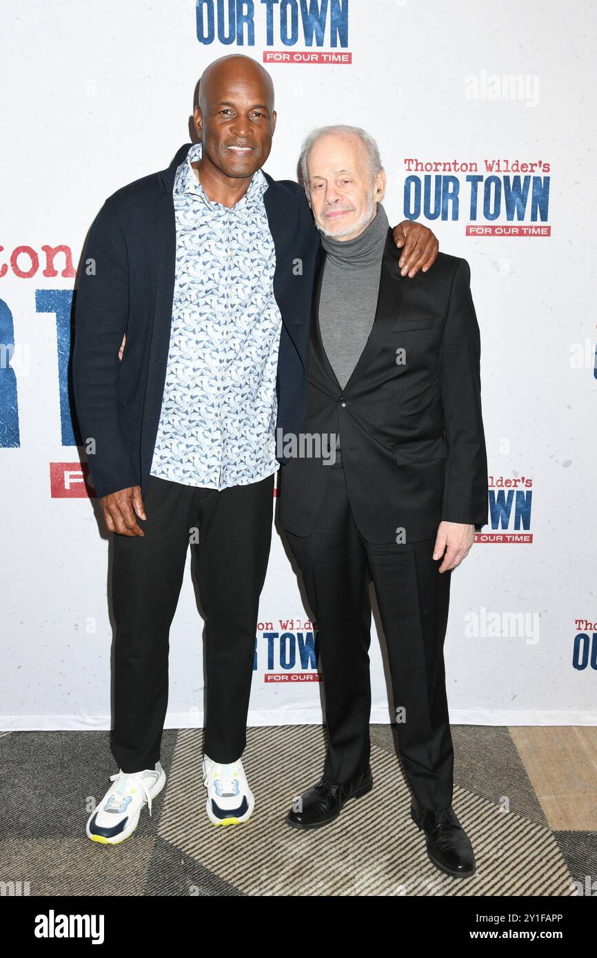 Kenny Leon, Jeffrey Richards Photo Call for THORNTON WILDER s OUR TOWN ...