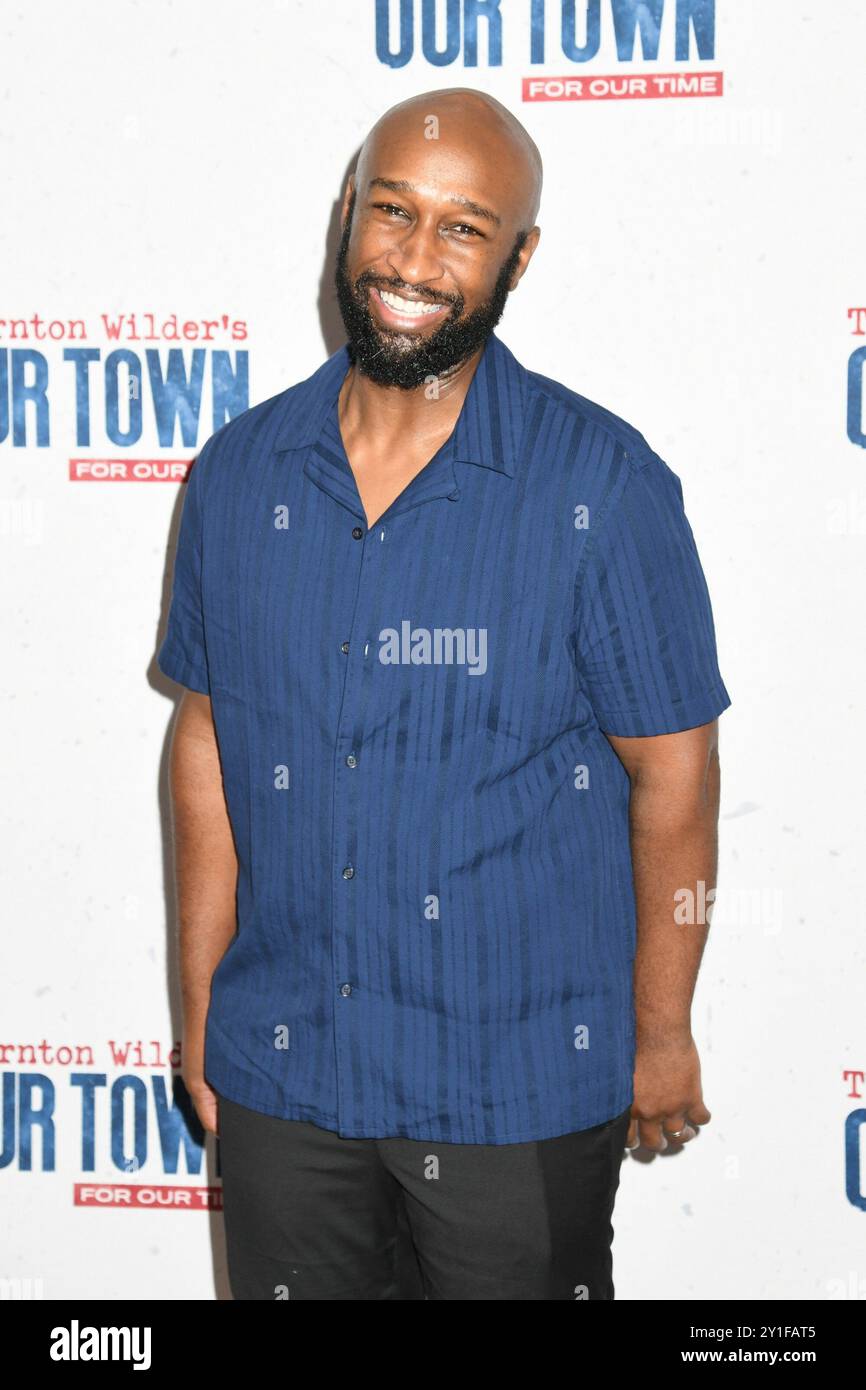 Donald Webber Jr. Photo Call for THORNTON WILDER s OUR TOWN Photo Op ...