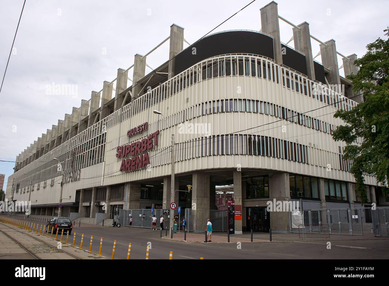 Bucharest, Romania. 21st Aug, 2024: Superbet Arena-Giulesti (Giulesti ...