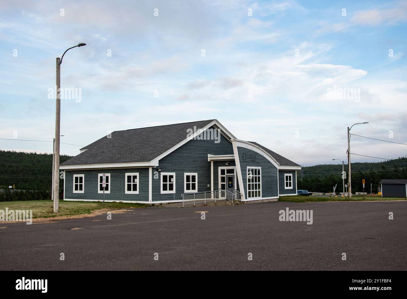 Bull Arm Fabrication Site on the Trans Canada highway in Come By Chance ...