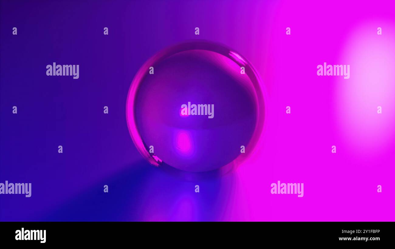 Purple and violet sphere. Computer generated 3d render Stock Photo - Alamy