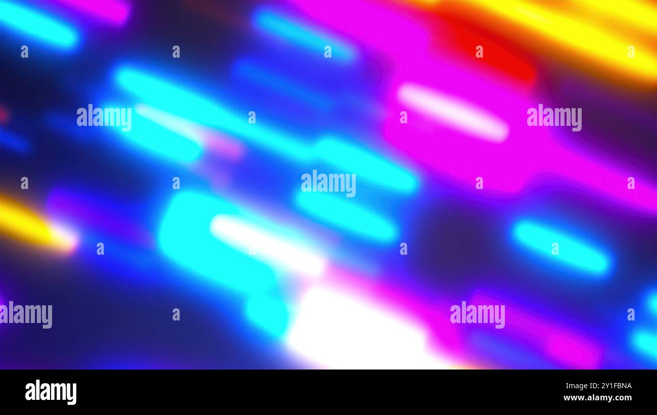 Blur neon lines. Computer generated 3d render Stock Photo - Alamy