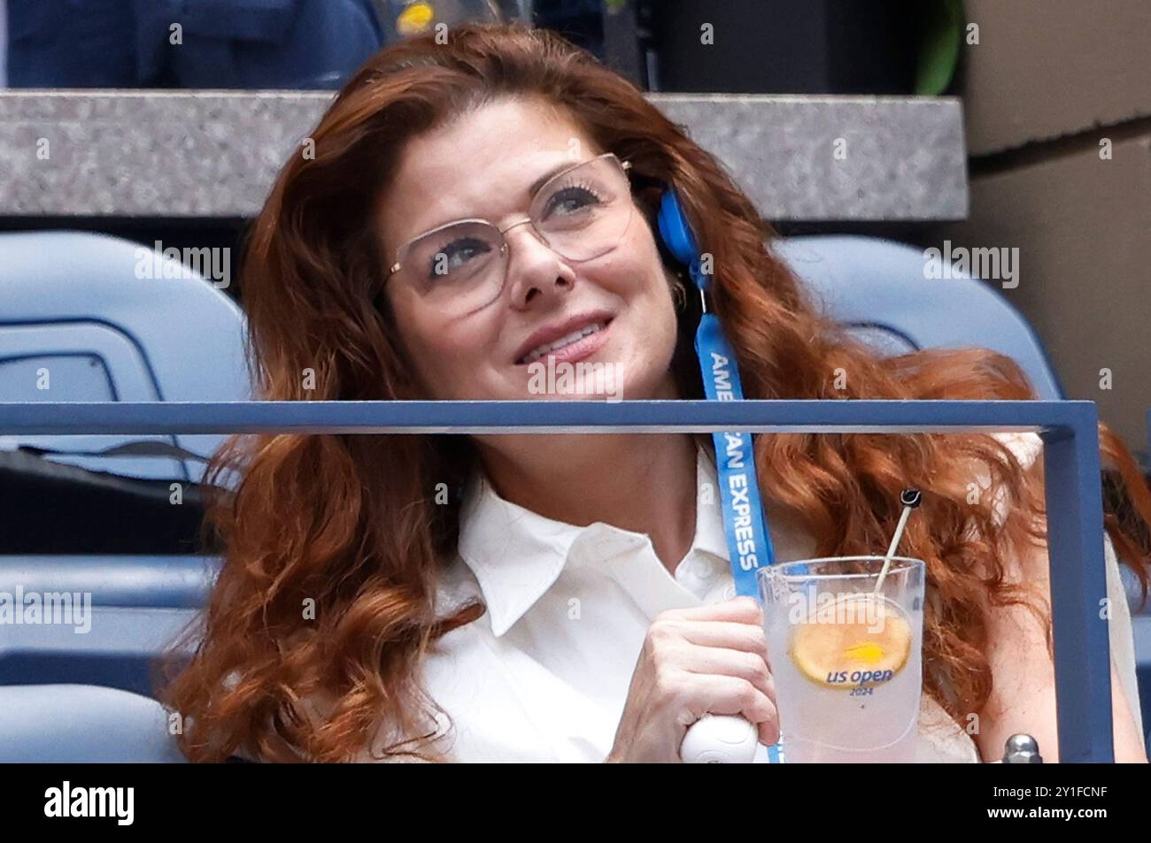 New York, United States. 06th Sep, 2024. American actress Debra Messing ...
