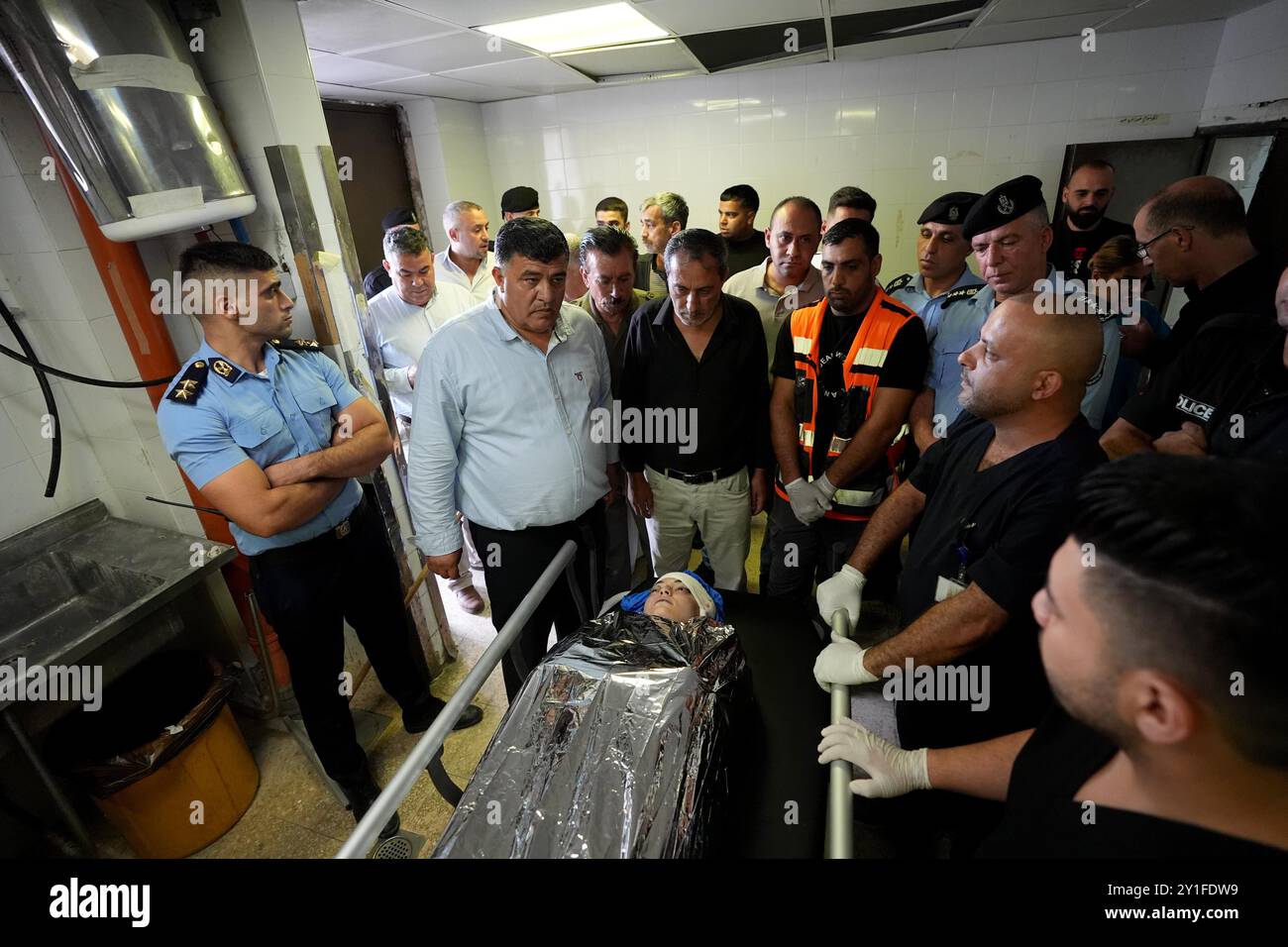 Nablus, Palestine. 06th Sep, 2024. (EDITOR'S NOTE: Image depicts death ...