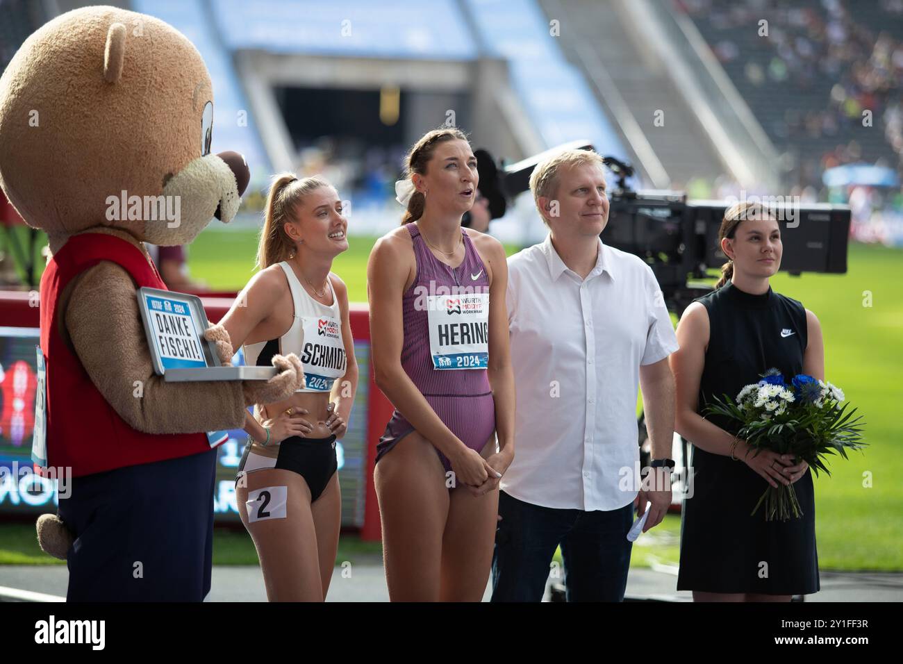 Berlin, Germany. 01rd Sep, 2024. Athletics, Meeting, ISTAF: 600m Women ...