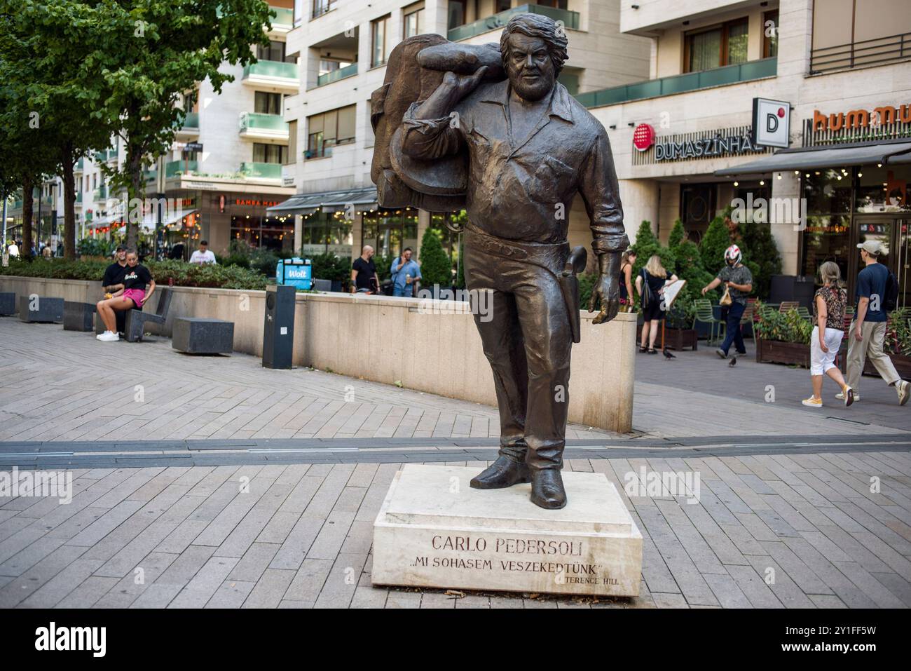 Statue of bud spencer hi-res stock photography and images - Alamy