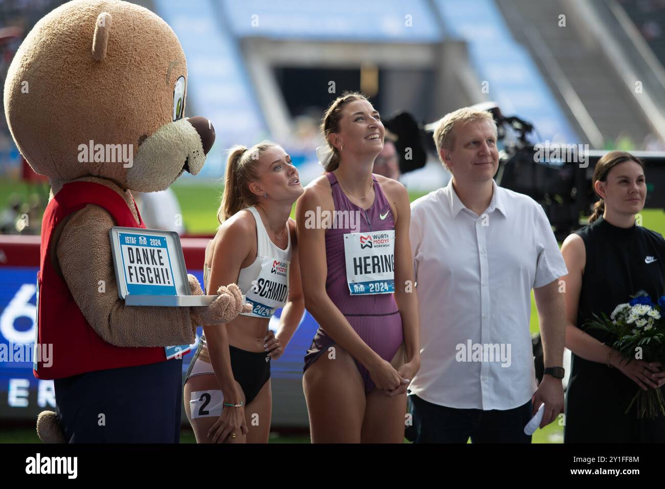 Berlin, Germany. 01rd Sep, 2024. Athletics, Meeting, ISTAF: 600m Women ...