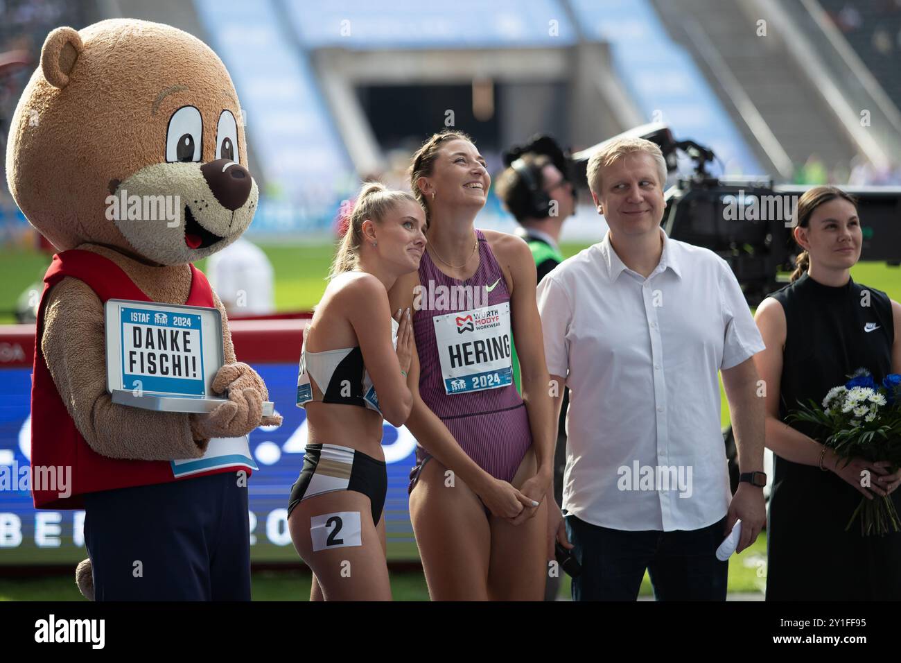 Berlin, Germany. 01rd Sep, 2024. Athletics, Meeting, ISTAF: 600m Women ...