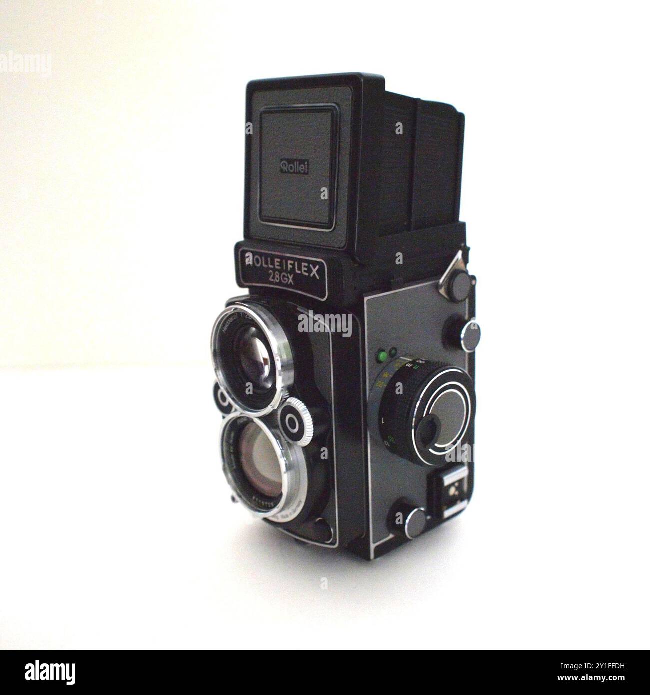 A series of images showing some special editions of the Rolleiflex TLR ...