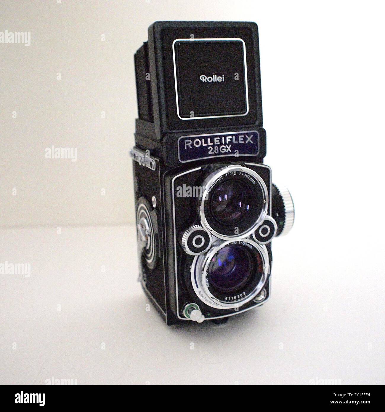 A series of images showing some special editions of the Rolleiflex TLR ...