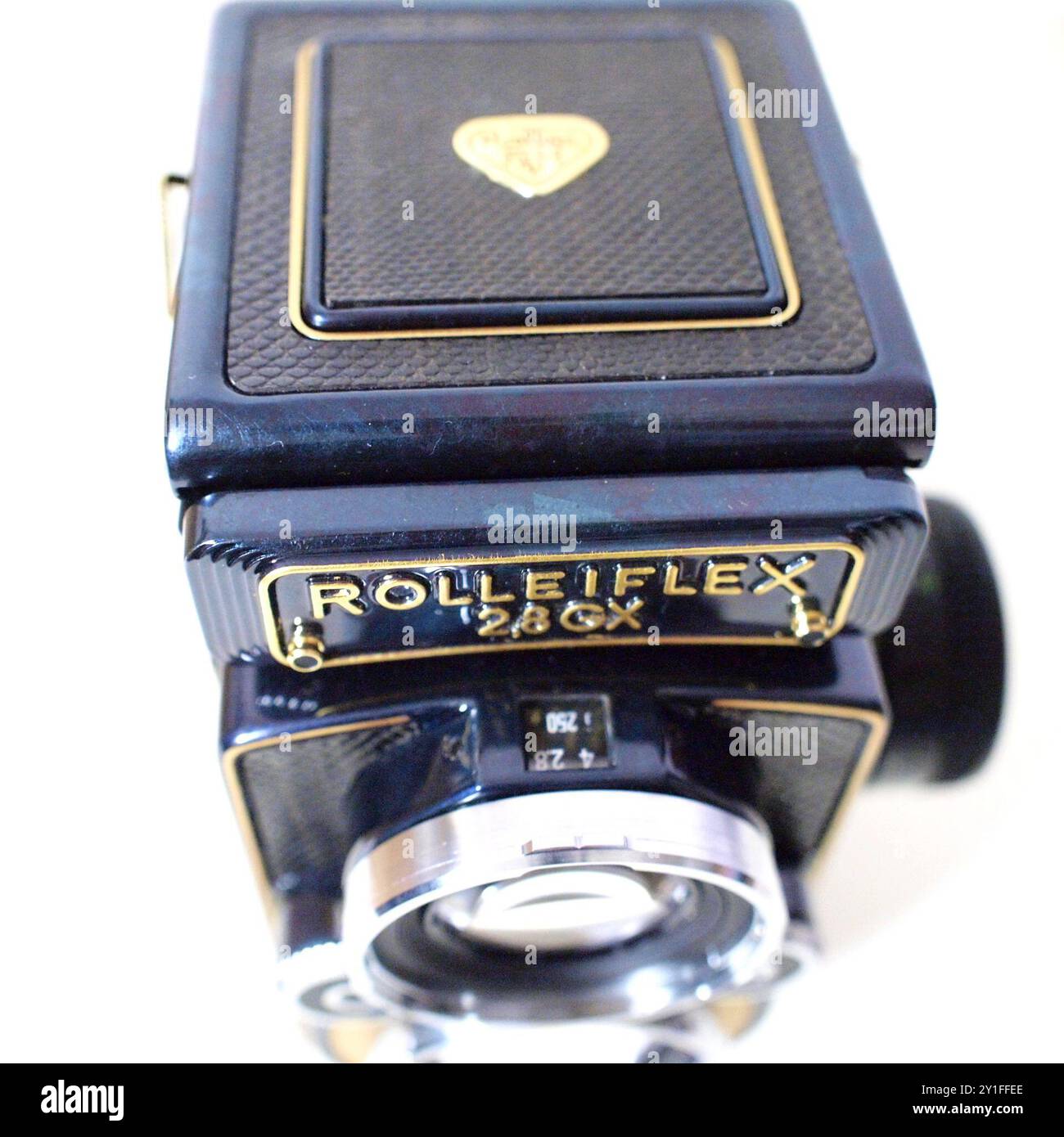 A series of images showing some special editions of the Rolleiflex TLR ...