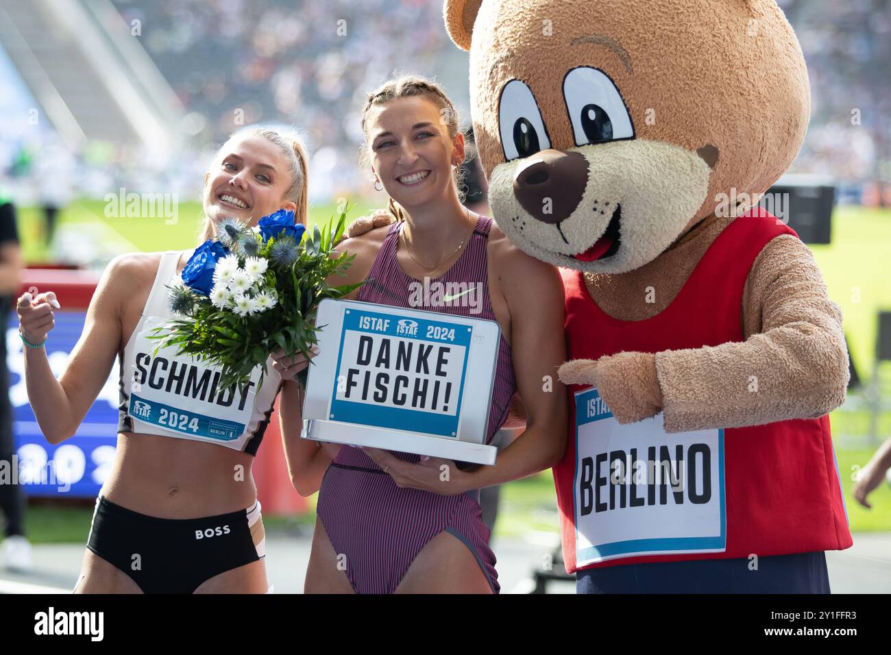 Berlin, Germany. 01rd Sep, 2024. Athletics, Meeting, ISTAF: 600m Women ...