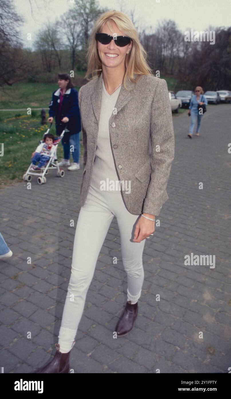Elle Macpherson attends the SPCA Westchester Dog Walk at Rockefeller ...