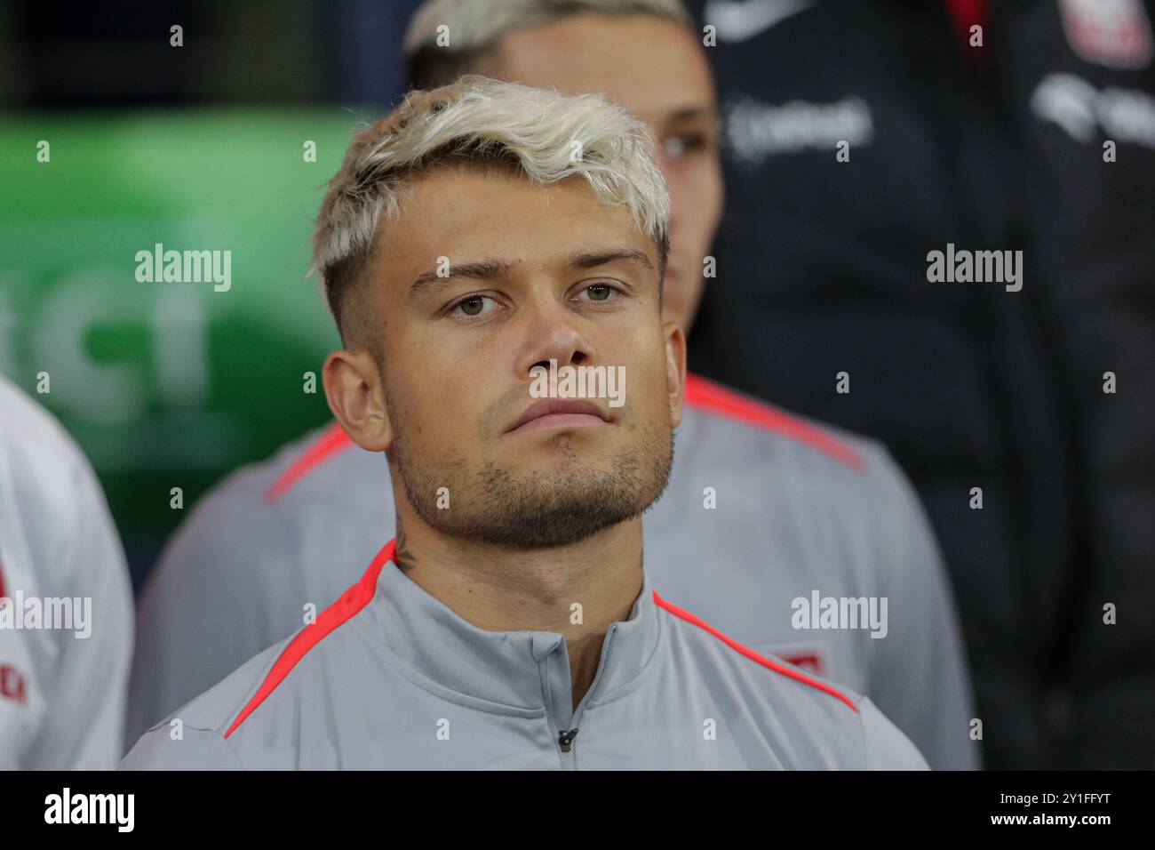 Kamil Piatkowski of Poland seen during the UEFA Nations League 2024/ ...