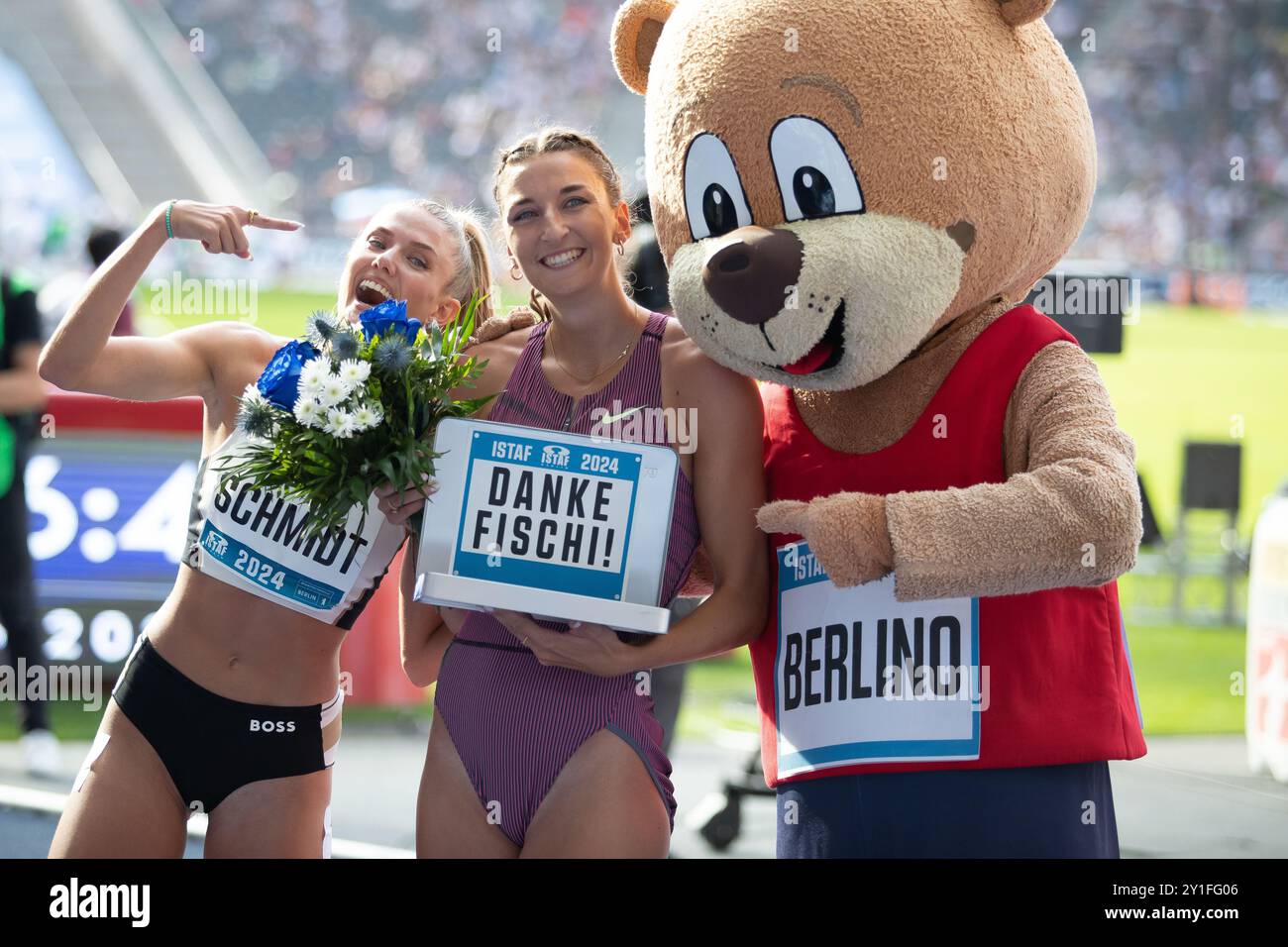 Berlin, Germany. 01rd Sep, 2024. Athletics, Meeting, ISTAF: 600m Women ...