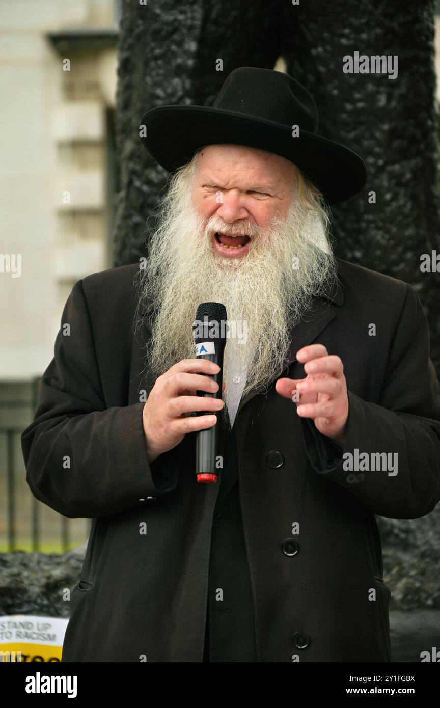 LONDON, ENGLAND: 6th September 2024: Speaker Herschel Gluck OBE is a ...