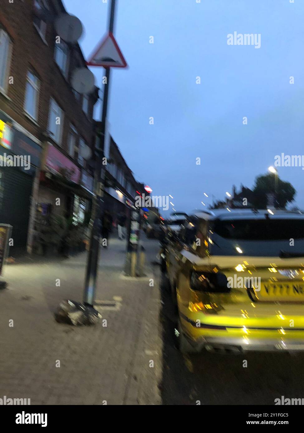 England, London, Wembley, Preston Road Stock Photo - Alamy